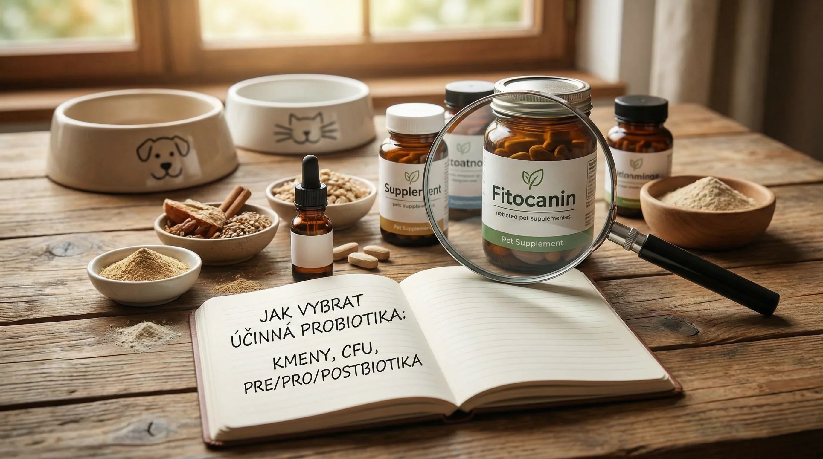 Jak vybrat účinná probiotika pro psy a kočky: kmeny, CFU, pre/pro/post ...